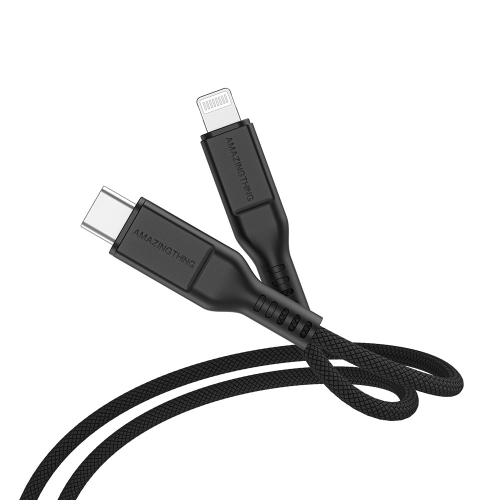 THUNDER PRO Lightning to USB-C Charging Cable | PD30W 3.2A – AMAZINGTHING